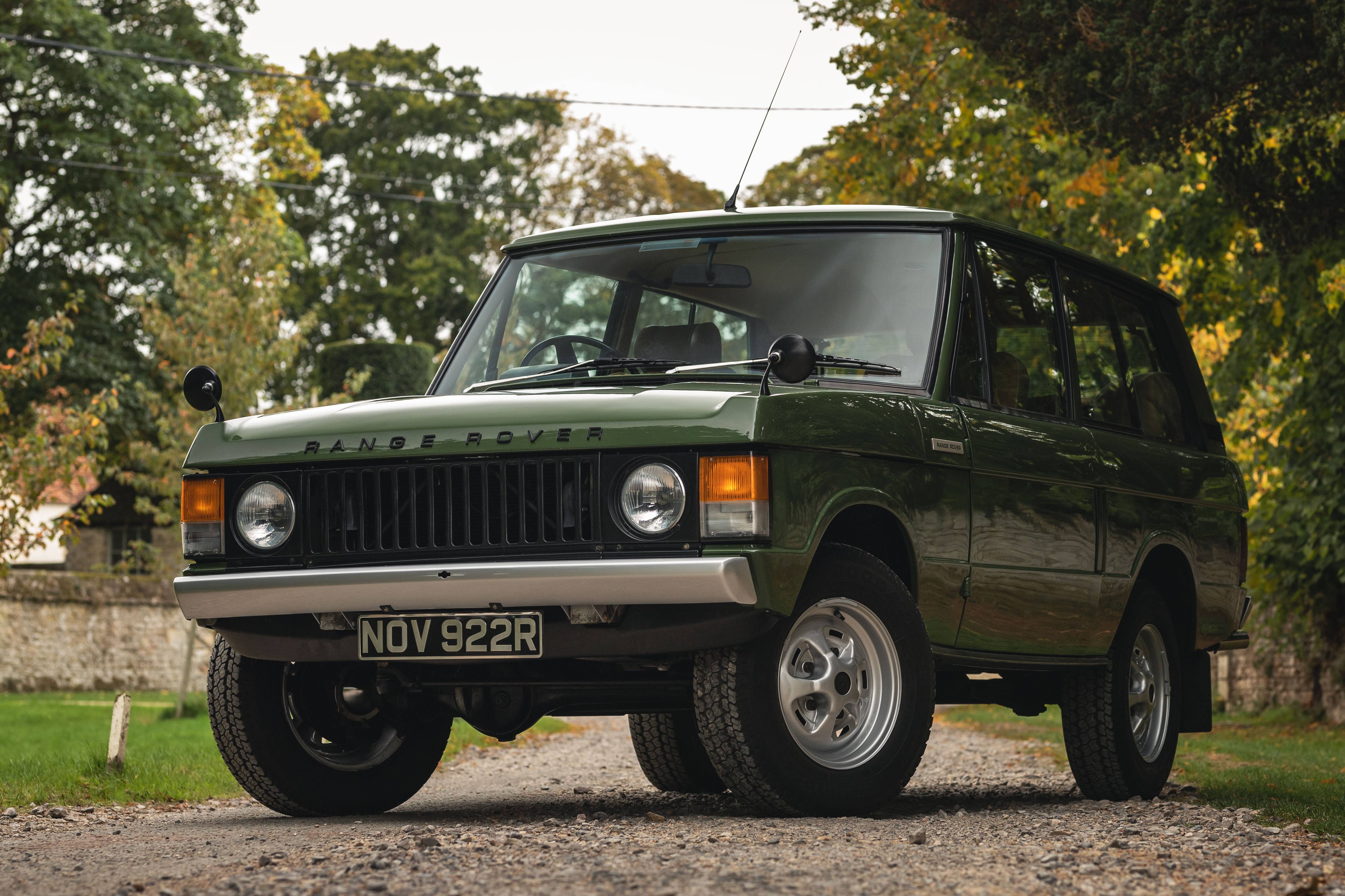 1976 Range Rover 3-Door Classic Suffix D For Sale by Auction
