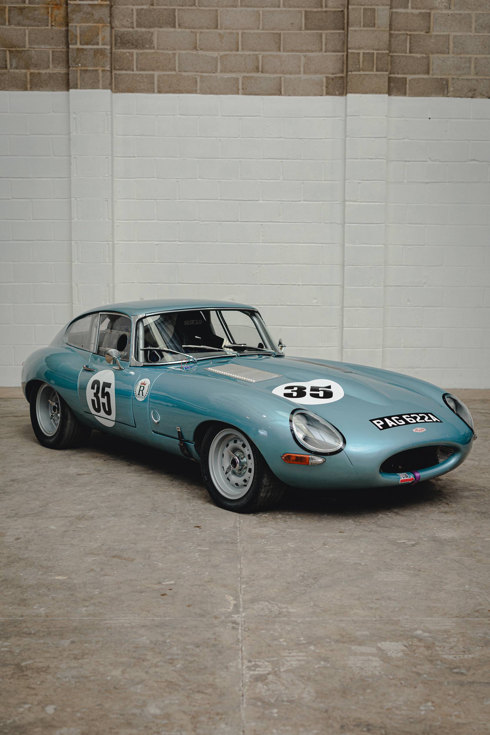 1963 Jaguar E Type Race Car For Sale by Auction