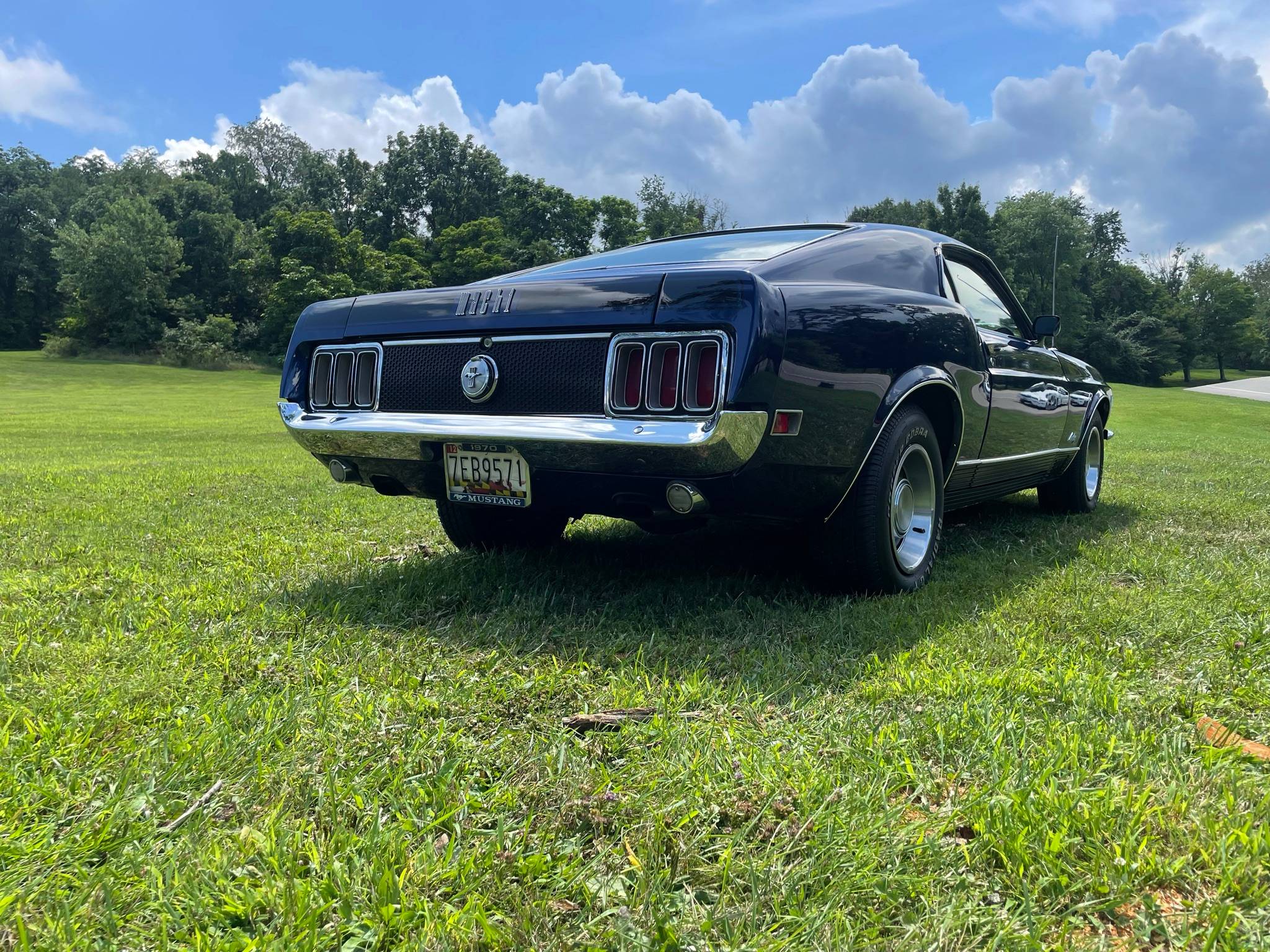 1970 Ford Mustang Fastback Black