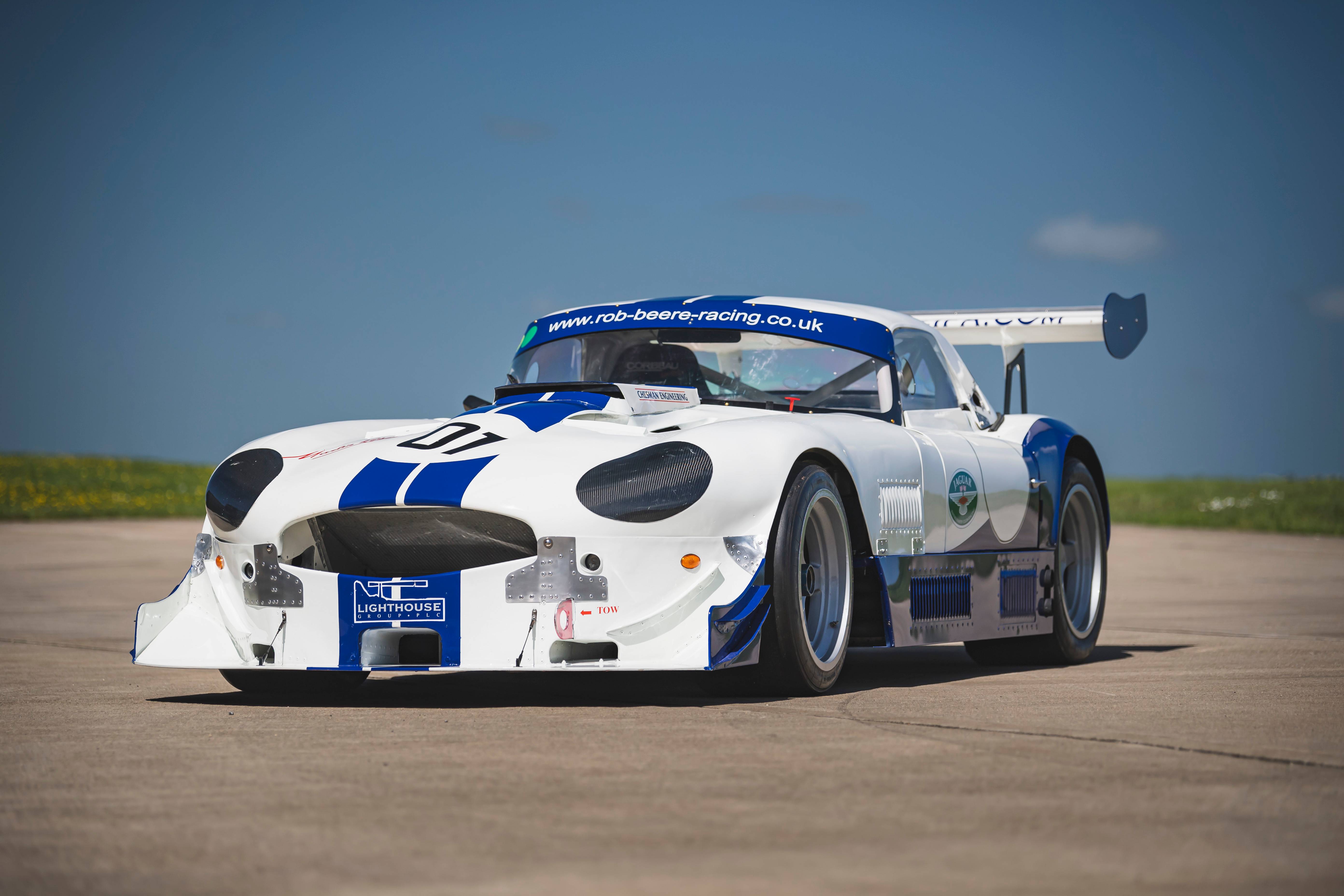 1971 Jaguar E Type V12 Full Race Car For Sale by Auction