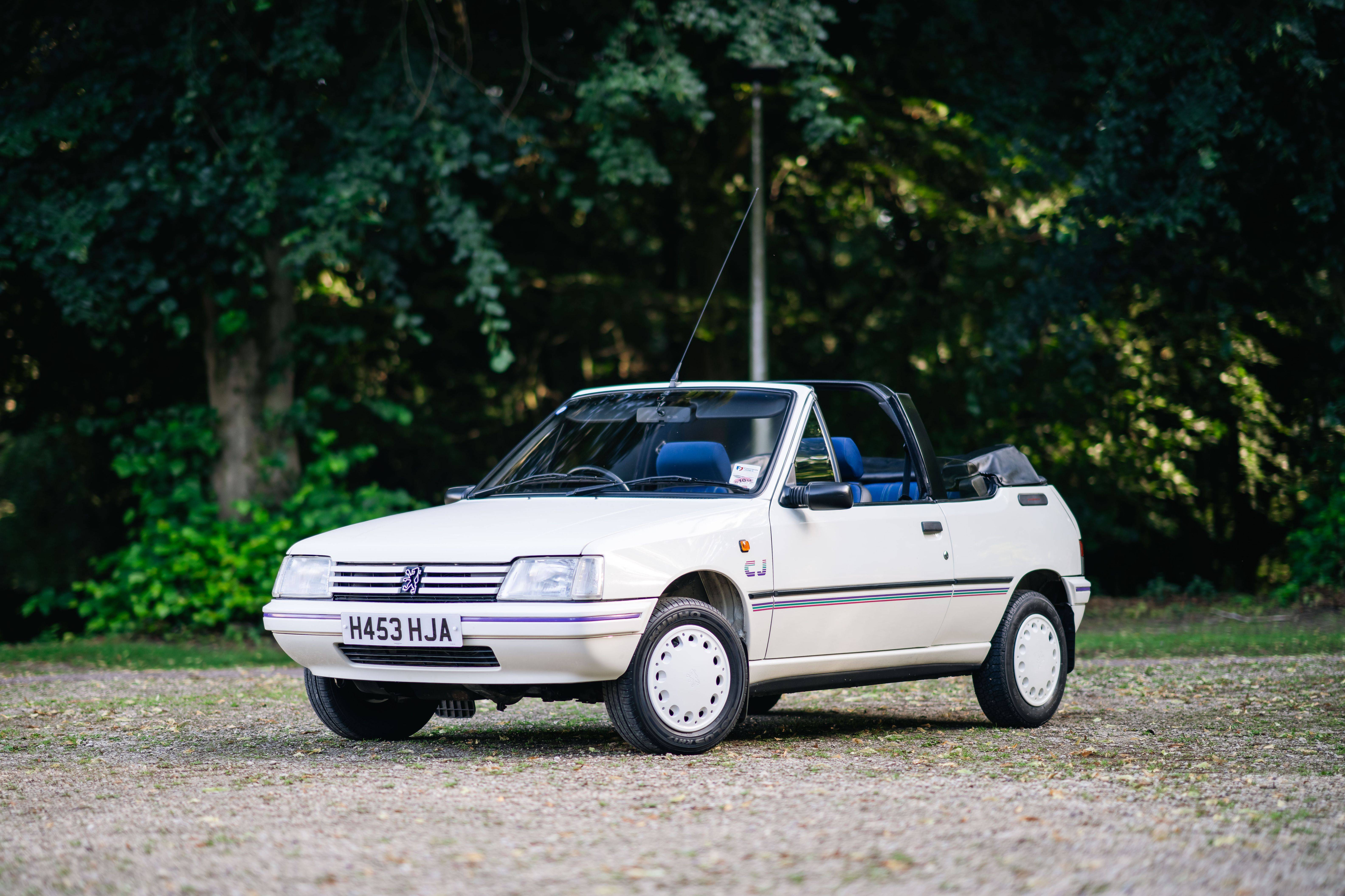 1990 Peugeot 205 CJ Junior Cabriolet For Sale by Auction
