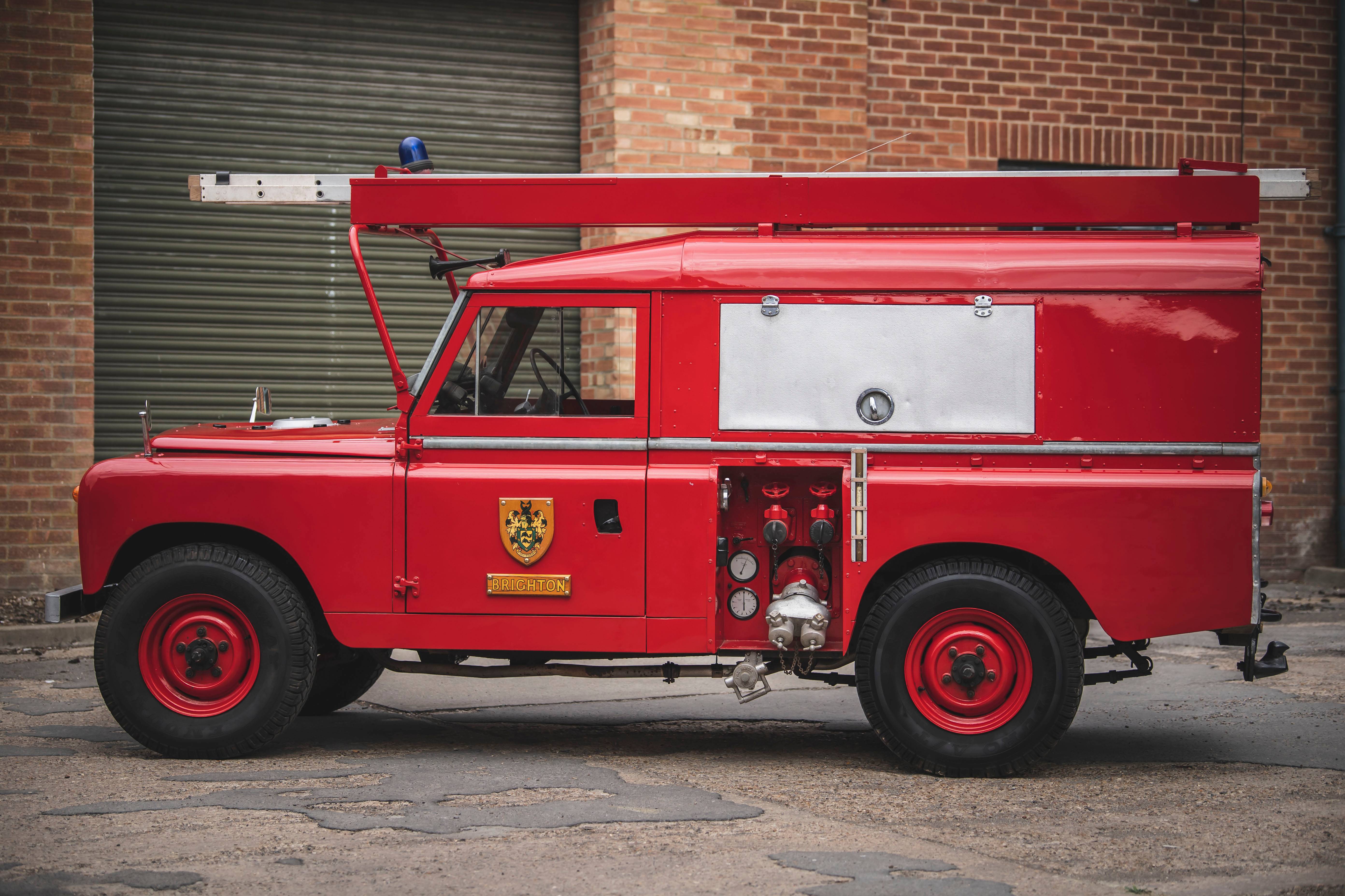 1967 Land Rover Series 2A 109" Fire Engine For Sale by Auction