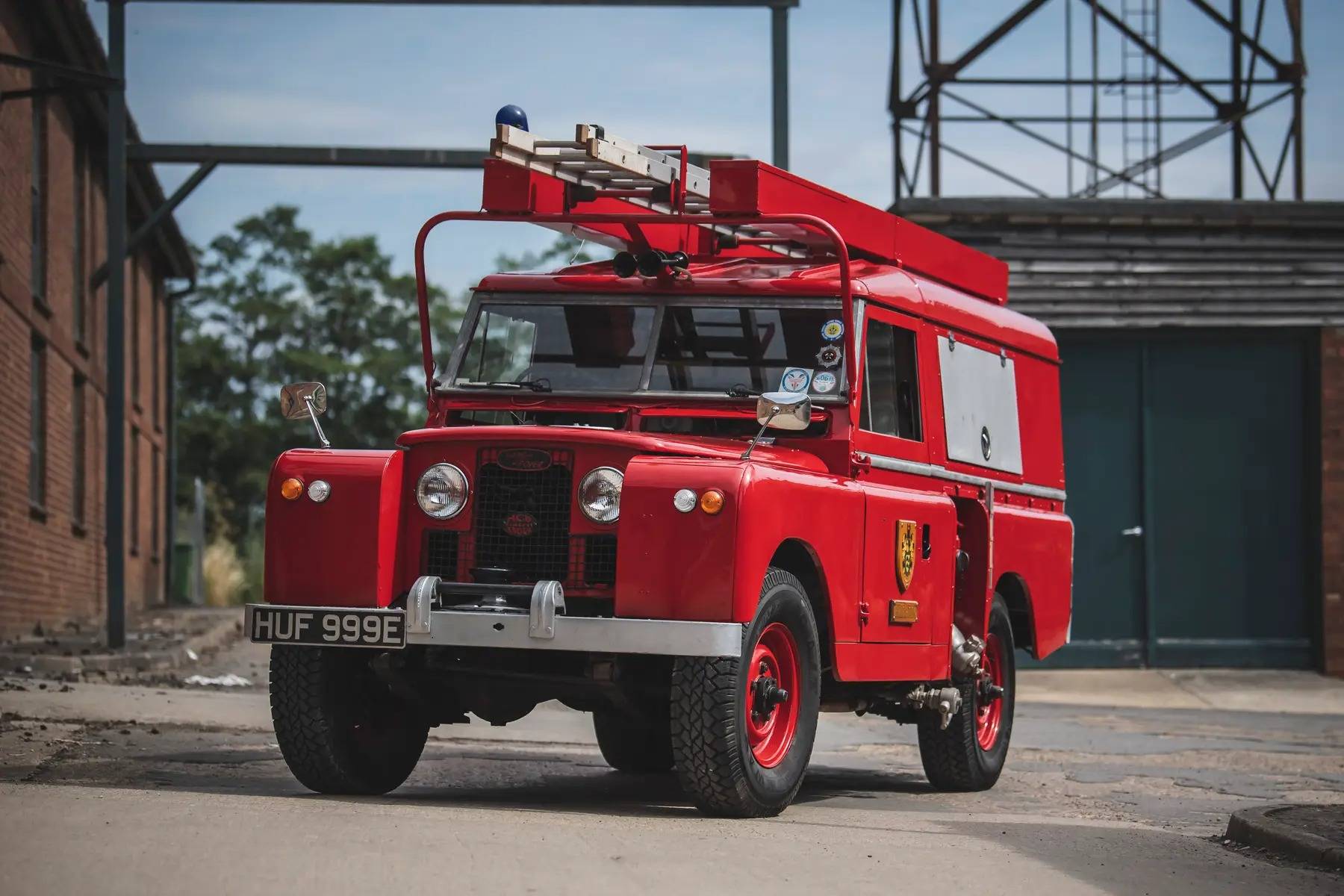 1967 Land Rover Series 2A 109" Fire Engine For Sale by Auction