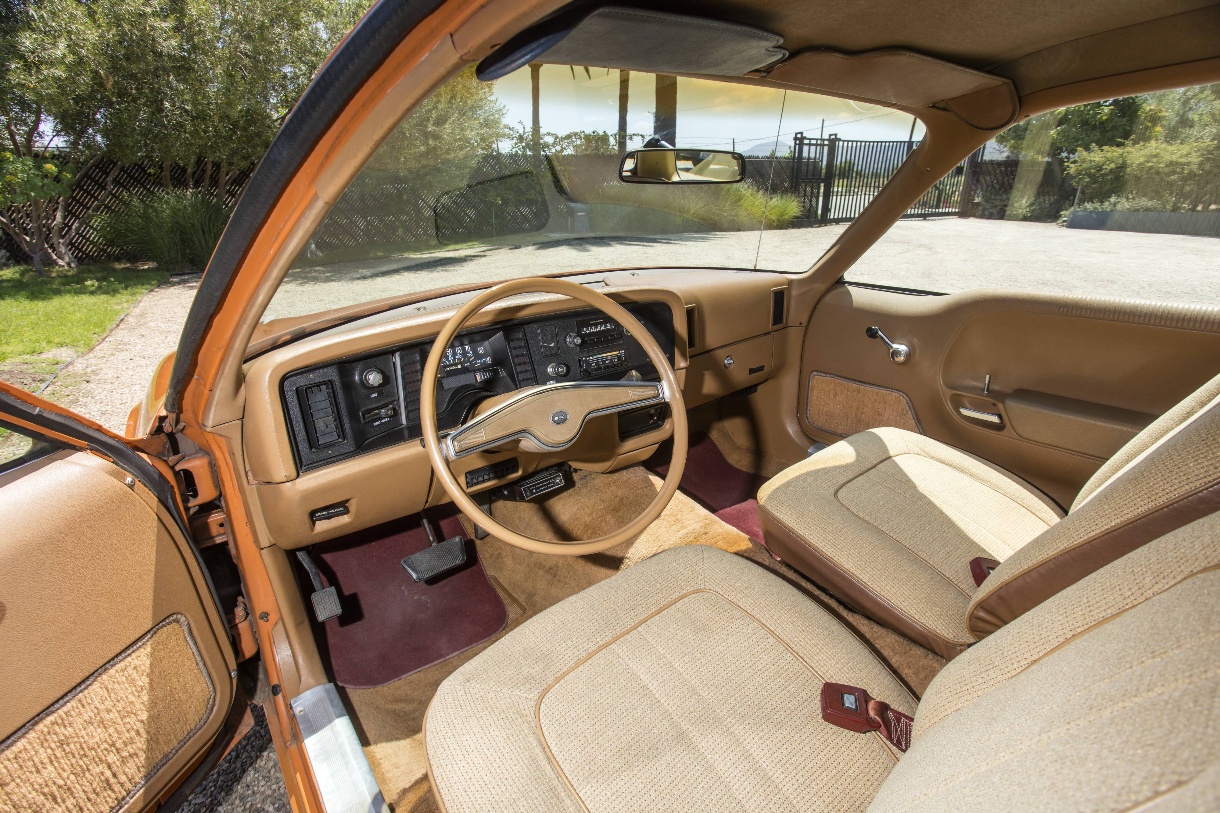 Pacer Car Interior