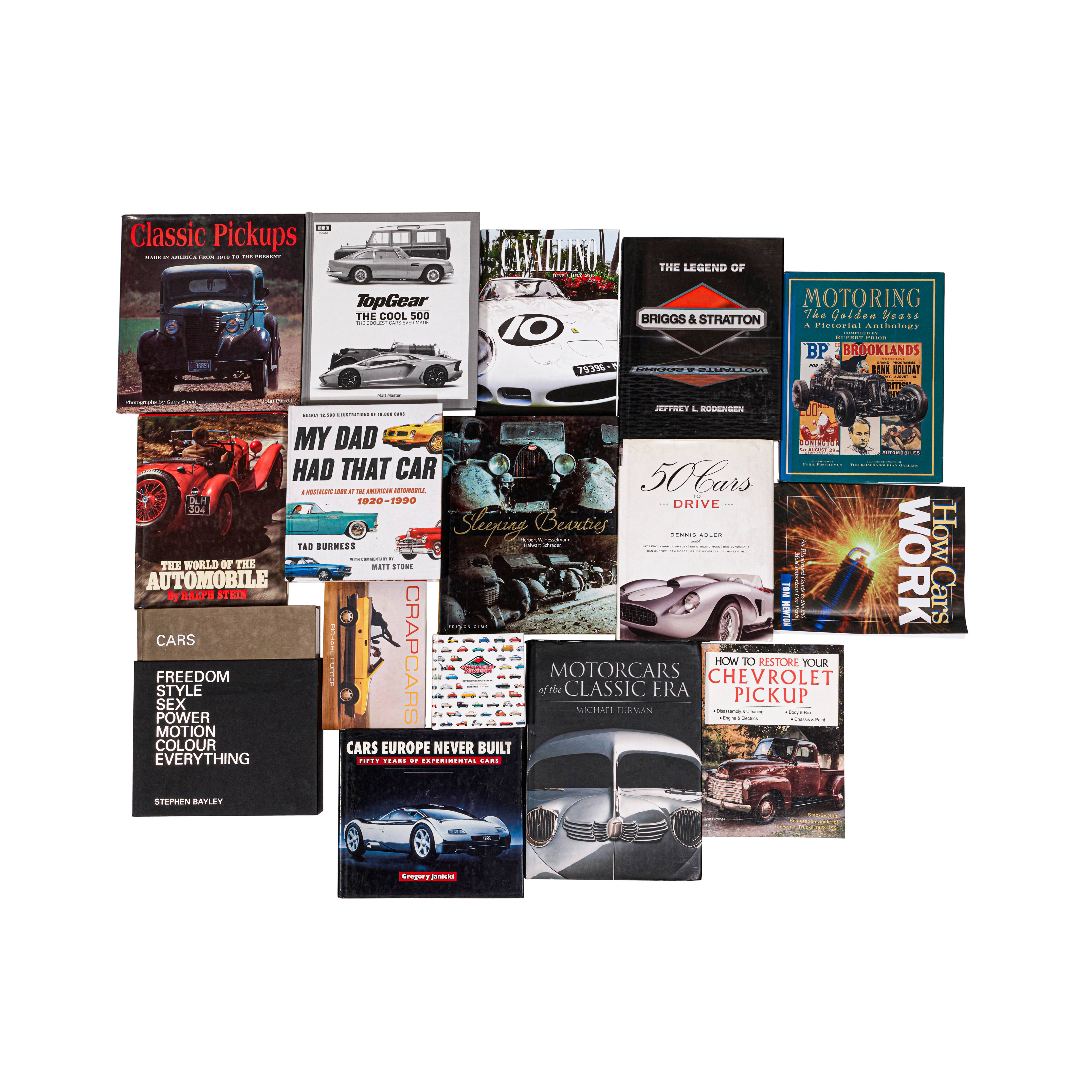 A Collection of Automotive Books For Sale by Auction